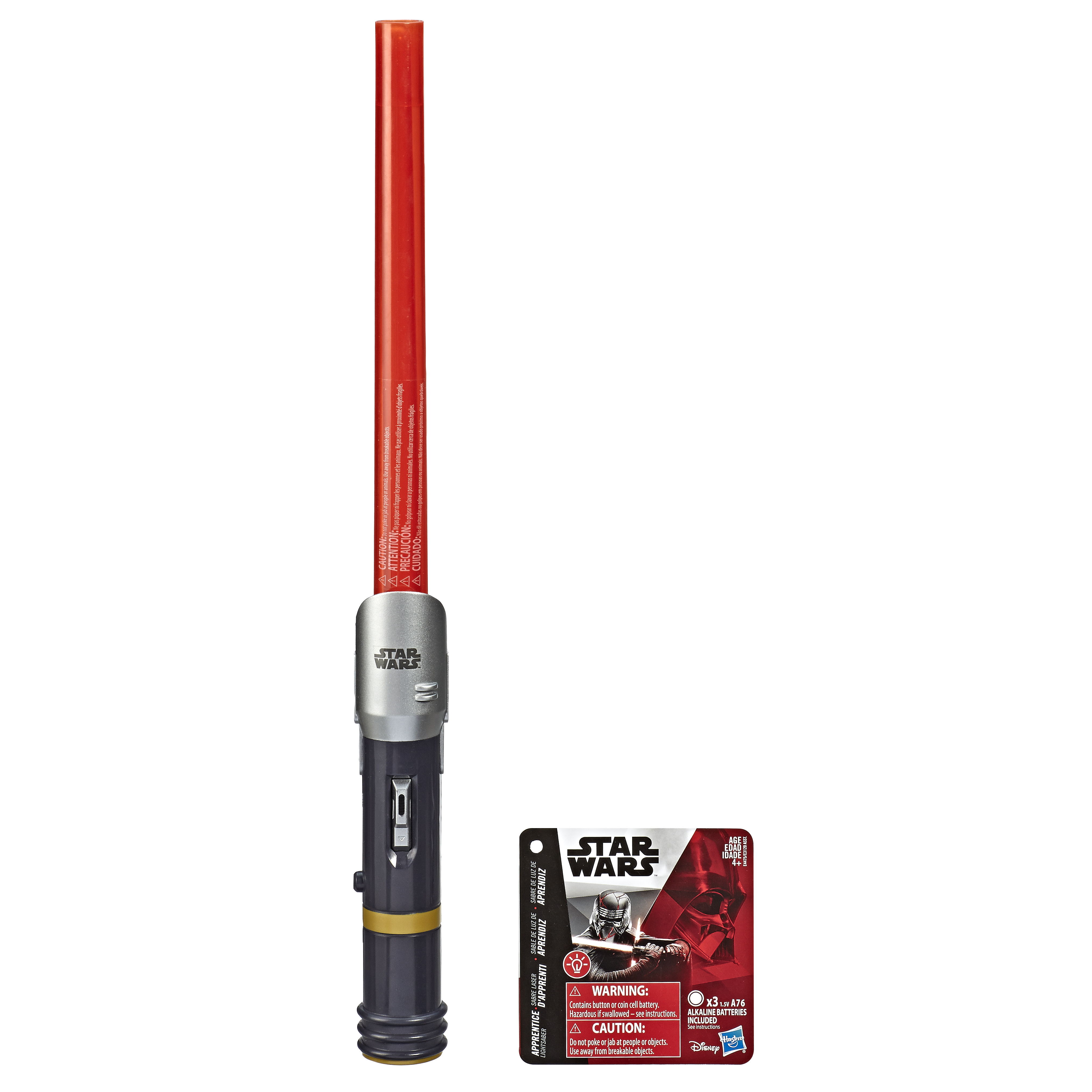 STAR WARS LEVEL 1 EXTENDABLE LIGHTSABER Assortment RED – oop (2) – The ...